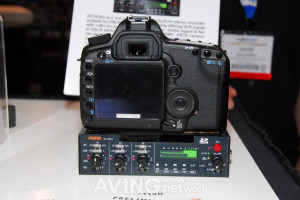 [NAB Show 2011] Fostex, DLSR카메라용 3채널 오디오 믹서 'DC-R302' 선보여