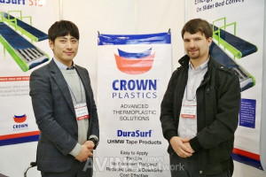 [KOREA MAT] Crown Plastics, 에너지 소비 절감-설치 간편한 활송 컨베이어 패드 'DuraSurf STS' 선보여